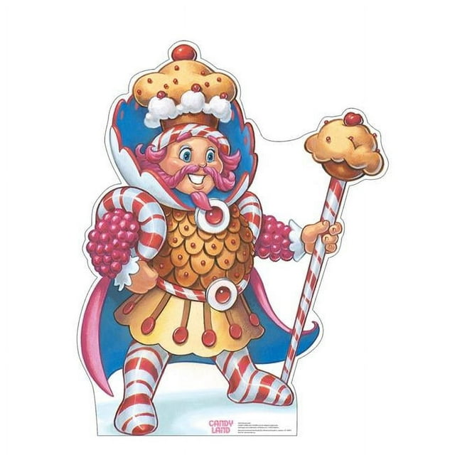 46 x 36 in. Life-Size King Kandy Candy Land Cardboard Cutout - Walmart.com