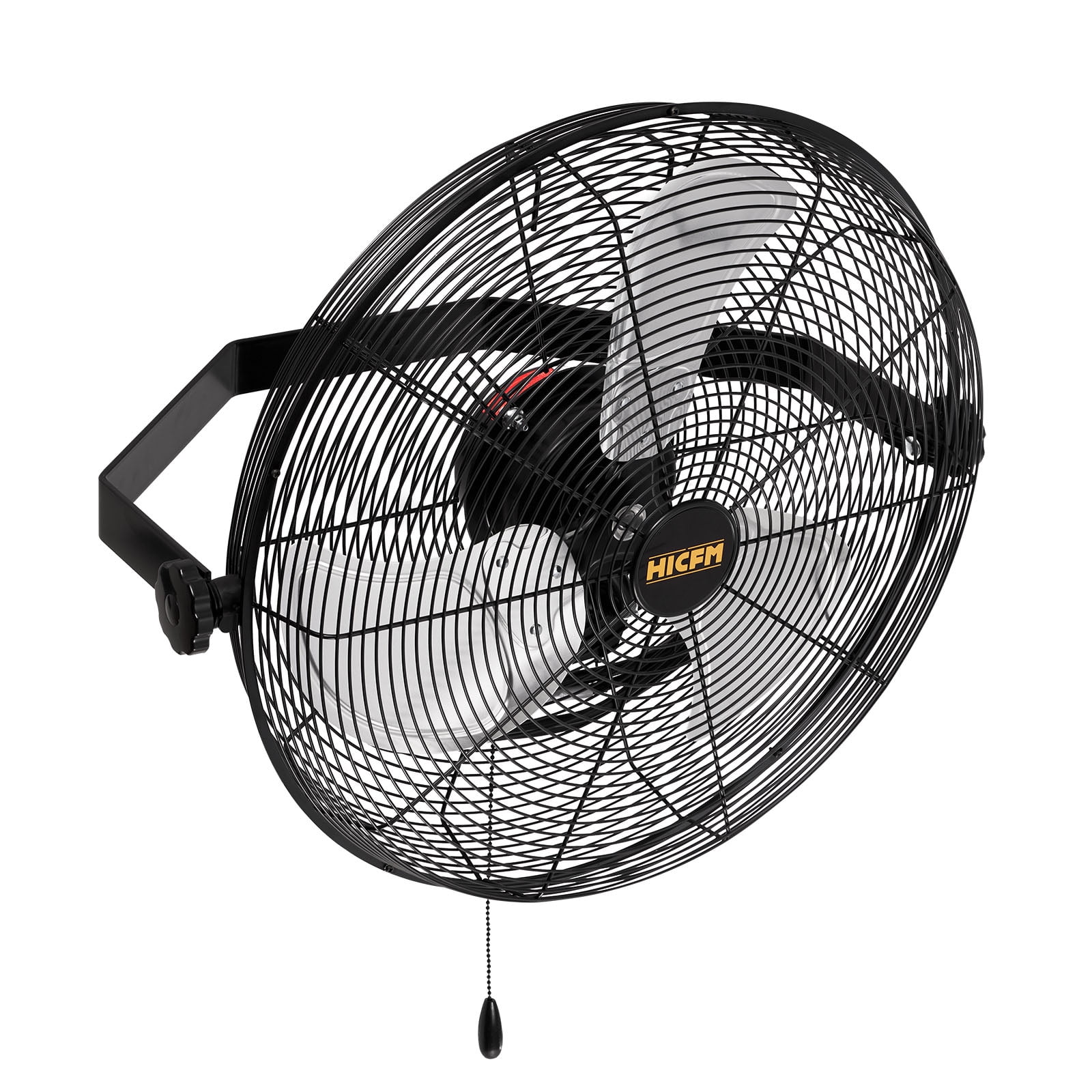 4600 CFM 18 inch Outdoor Safety Yellow Wall Mounted Fan with IP44 ...