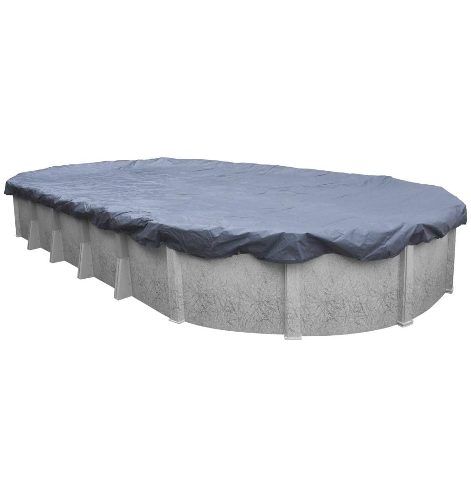 461224-PM Blue Oval Winter Pool Cover, 12 x 24-ft. Pool - Walmart.com