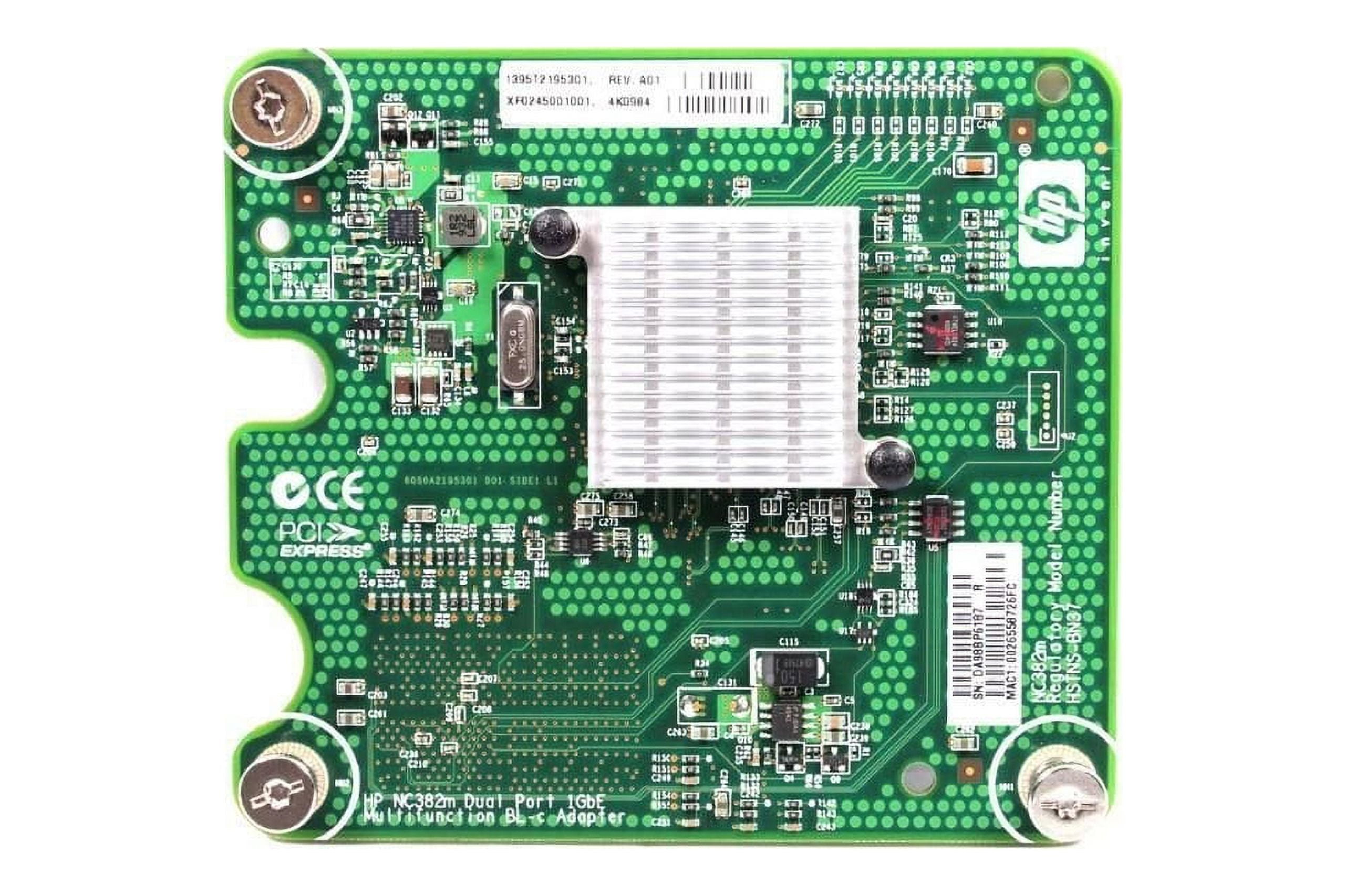 462748-001 - NIC 2-Port PCI-E 1GBbE Ethernet Proliant BL460c - Walmart.com