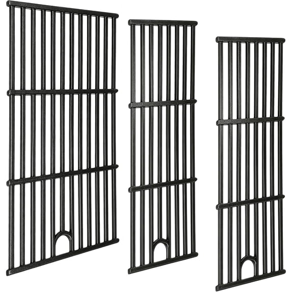 463365021 Cast Iron Grill Grates for Charbroil Performance 4 Burner ...