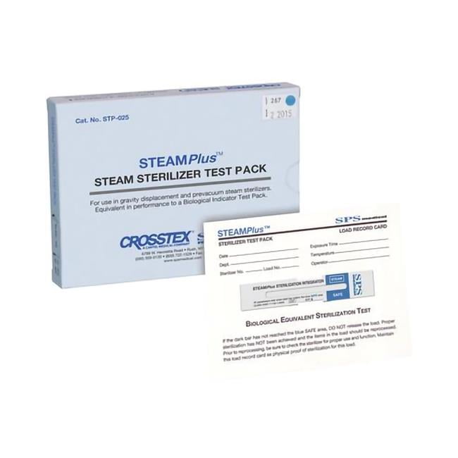 464439-PK Steam Plus Sterilization Chemical Integrator Pack for Lab ...