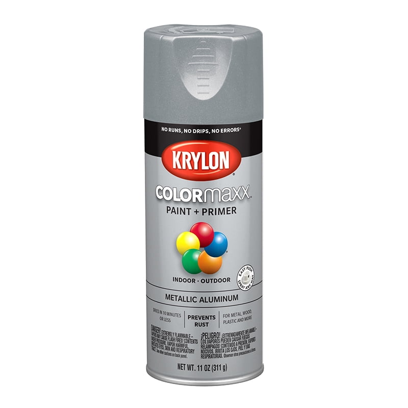 468-Pack of 12 oz Krylon K05587007 Aluminum COLORmaxx Paint & Primer ...