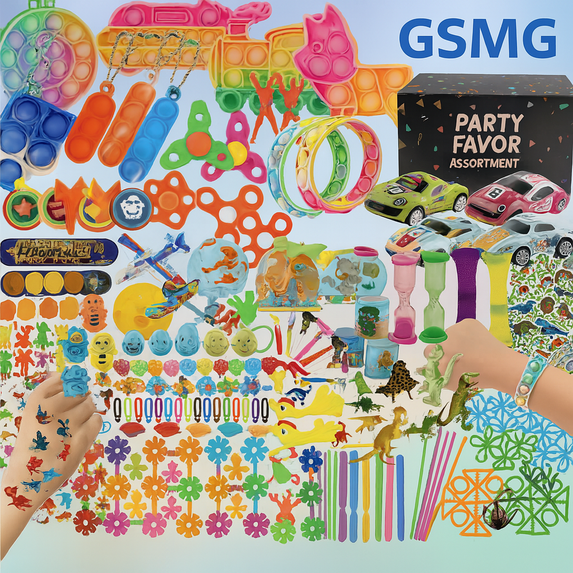 GSMD 468-Piece Party Favor Toy Set Assorted Toys for Kids Goodie Bags ...