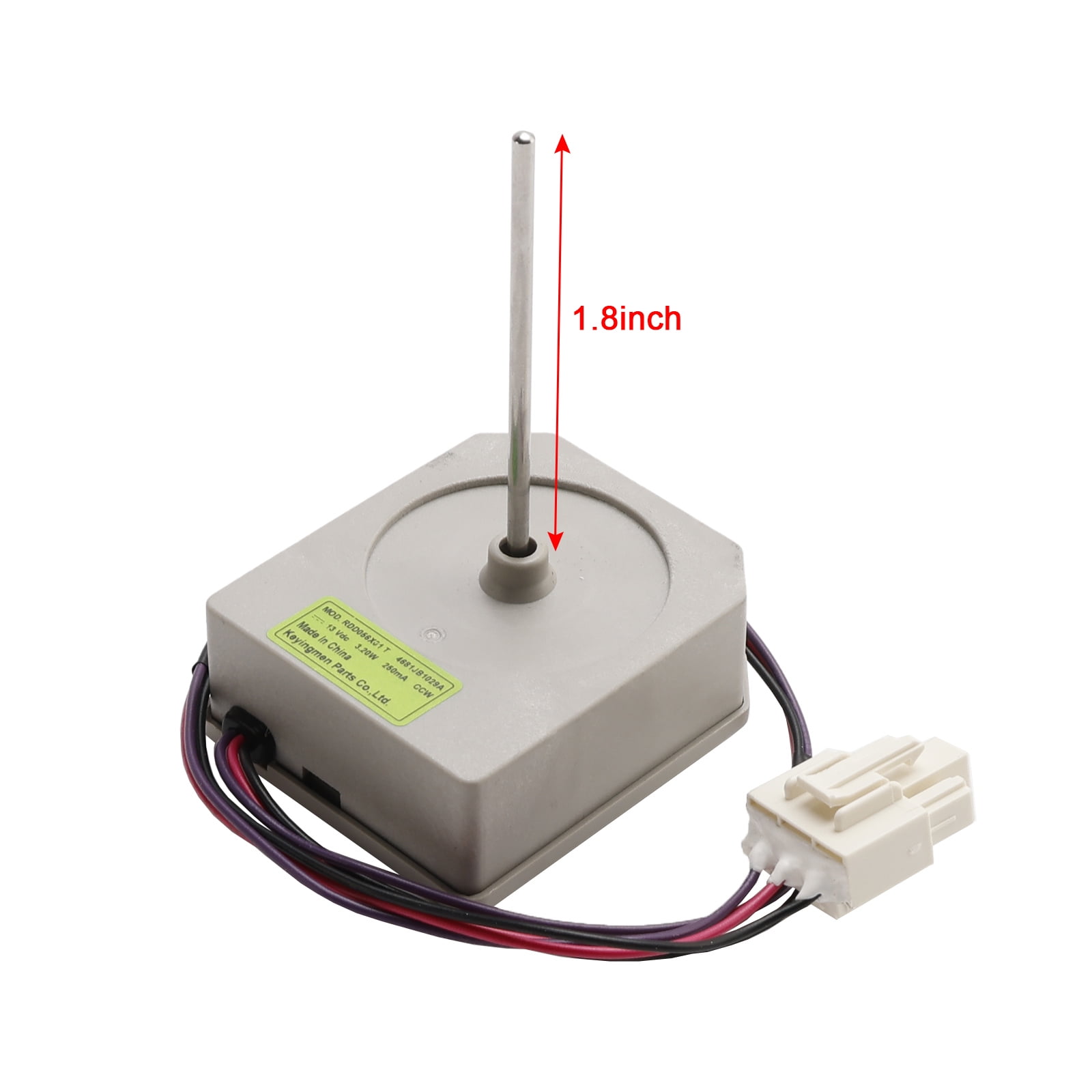 4681JB1029A Refrigerator Evaporator Fan Motor for LG Kenmore Freezer ...