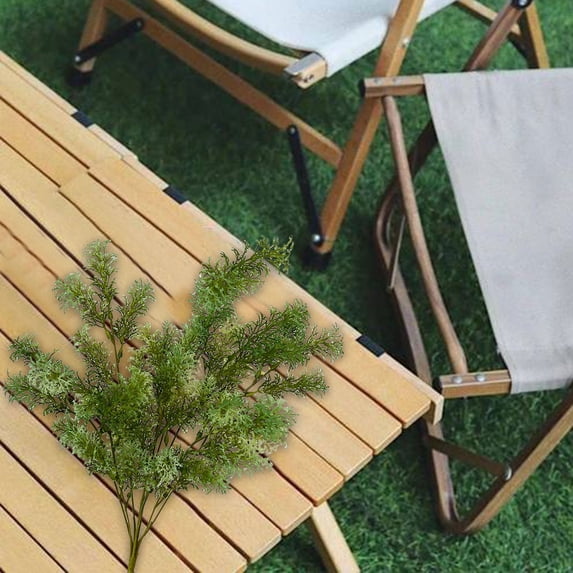 46CM Artificial Penglai Pine 9 Fork Fragrant Grass Simulation Flowers ...