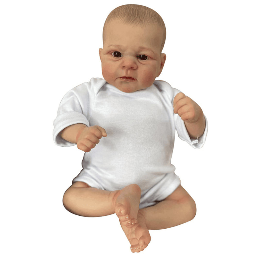 46CM Reborn Doll Premie Baby Elijah High Quality Genesis Hand Painted ...