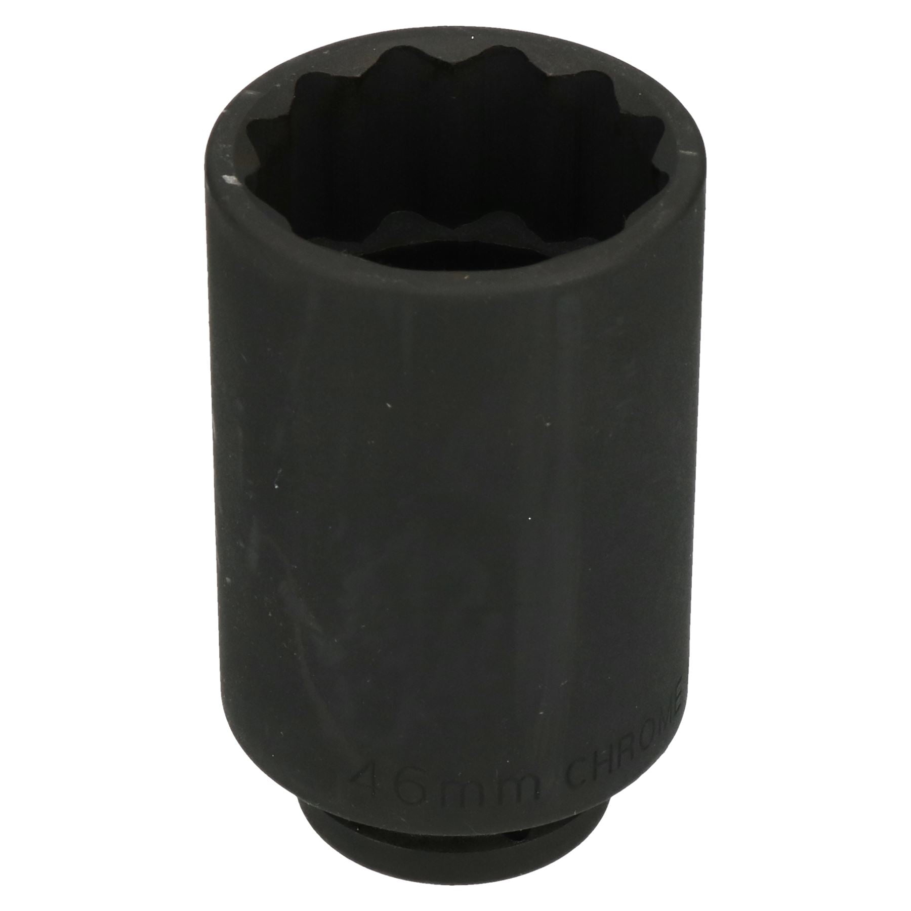 46mm 1/2" Drive Deep Metric Impact 12 Sided Socket For Renault Master ...