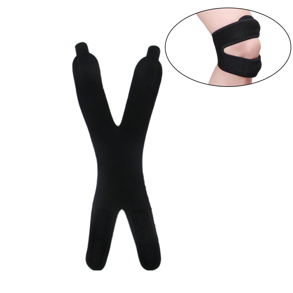 46x17cm Dual Adjustable Knee Support Brace Pads for Training and Injury ...