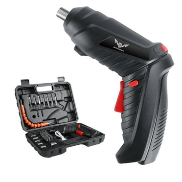 Brushless Cordless Drill - Lithium-Ion Rechargeable Mini Gun-Style ...