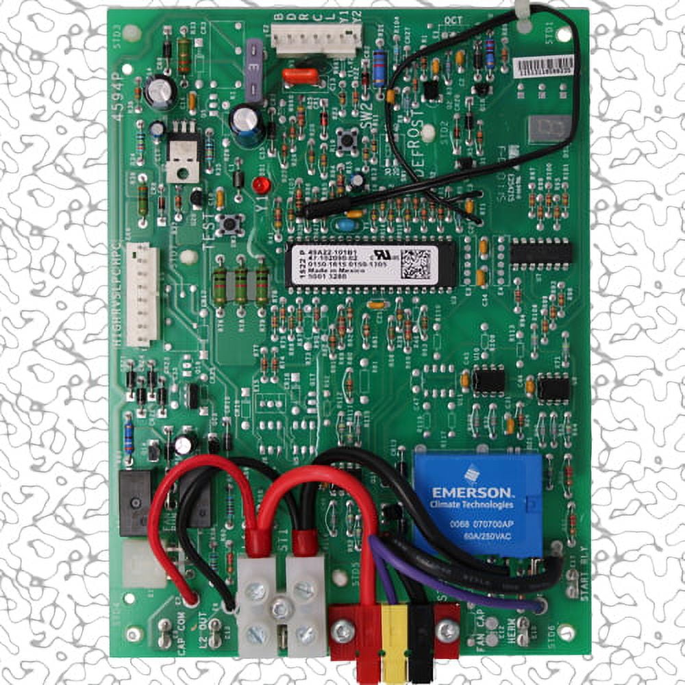 47-102090-02 - OEM Rheem Upgraded Replacement Furnace Control Board ...