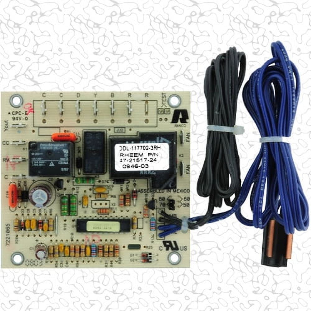 47-102684-01 - OEM Rheem Upgraded Replacement Heat Pump Defrost Control ...