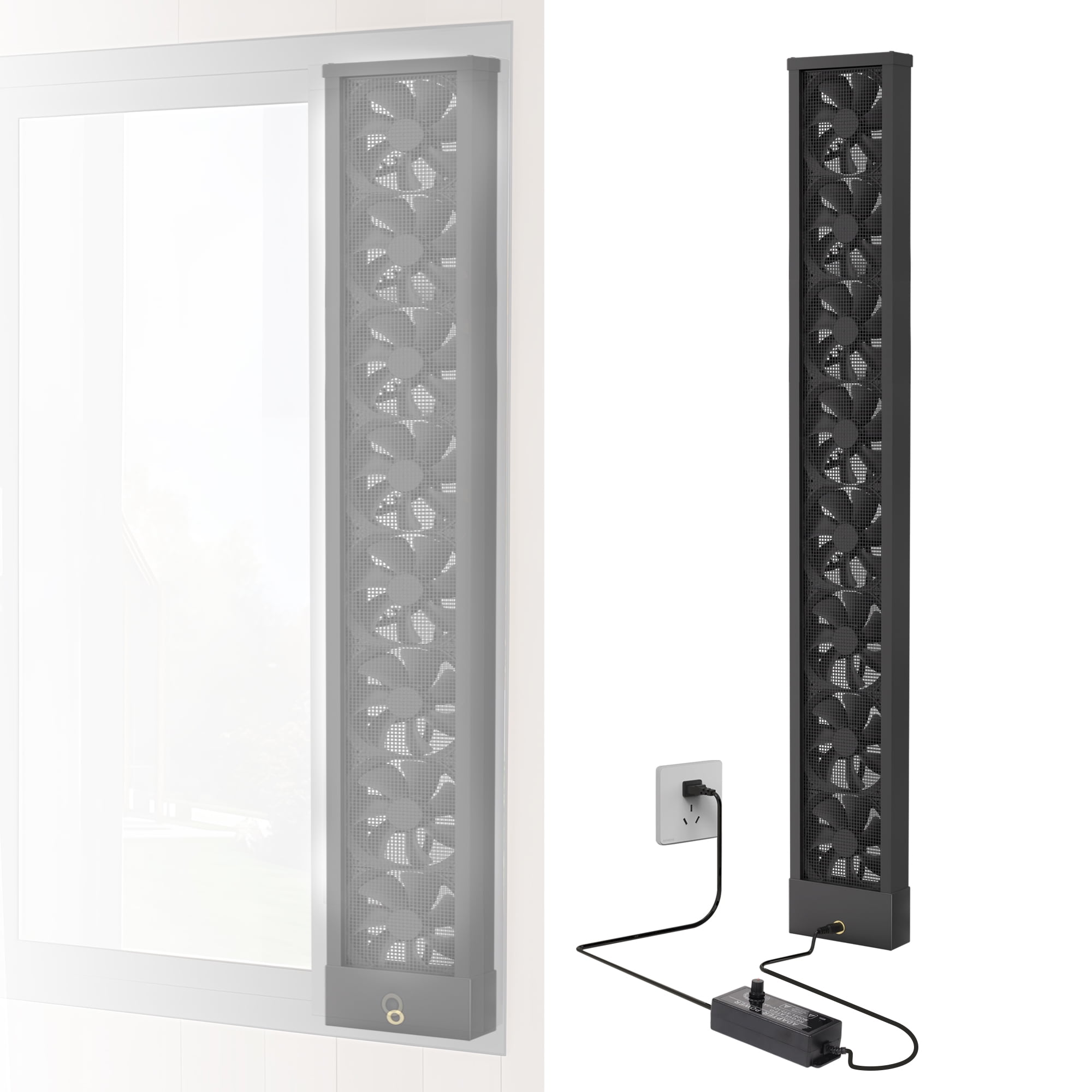 47.2-49.2 Inch Vertical Window Exhaust Fan for Sliding Windows – Align ...