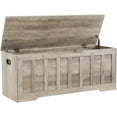 47.2" Storage Chest Extra Large,Storage Trunk with 2 Safety Hinges ...