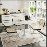 "Jessamine Modern Kitchen & Dining Room Table, 46"" x 30"" Rectangular ...