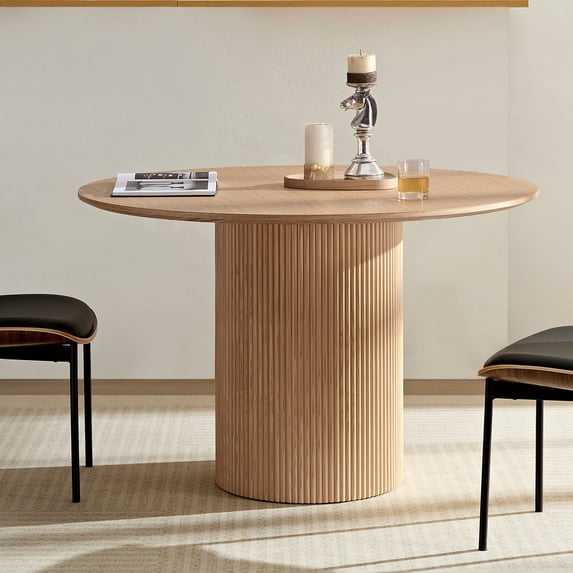 47.24-inch MDF Kitchen Table | Multi-purpose for Family Meetings and ...