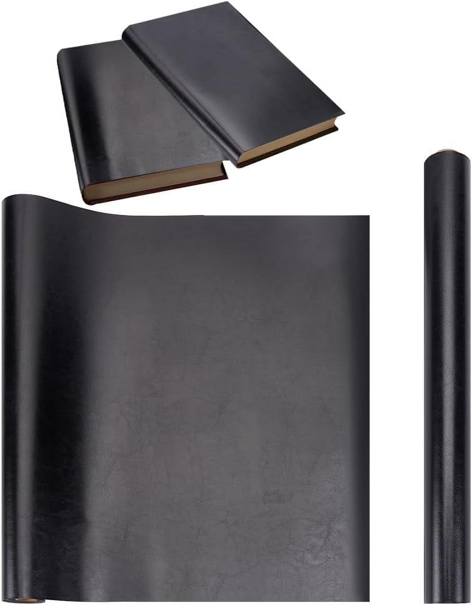 47.2x16.9 Inch Black Imitation Leather Book Binding Cloth Bookcover 0 ...