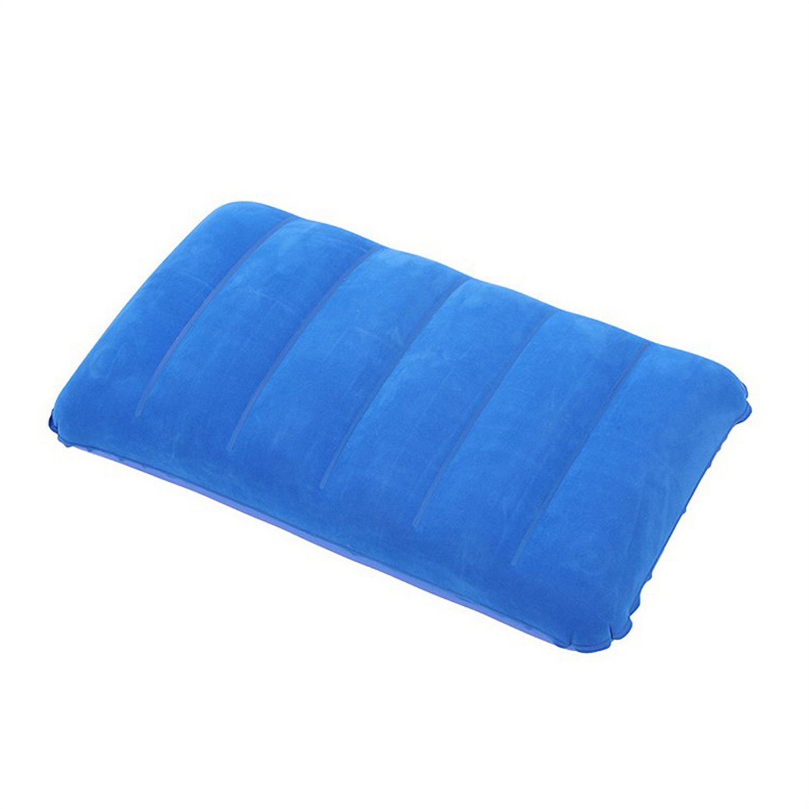 47*30cm Portable Folding Air Inflatable Pillow Outdoor Travel Home Soft ...