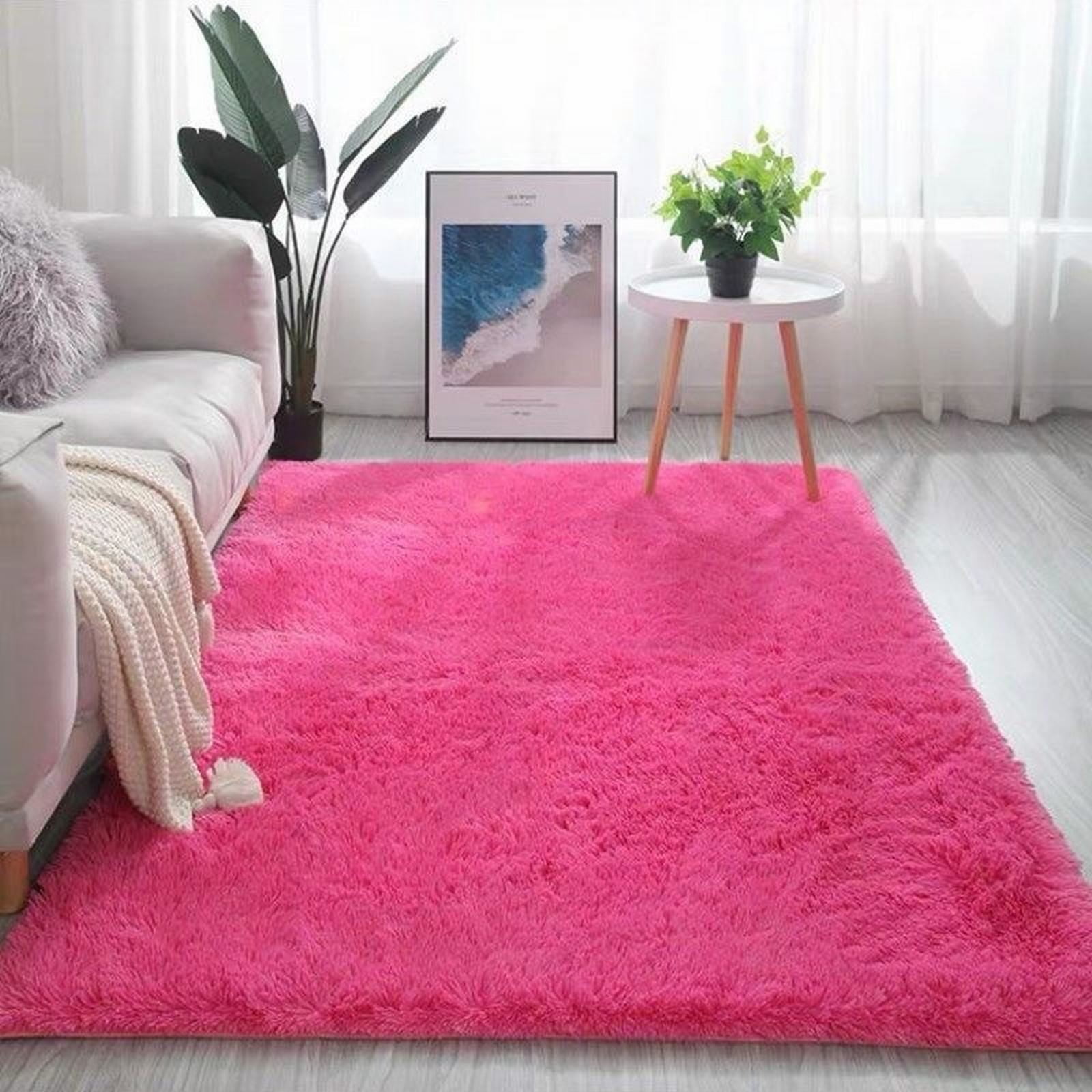 47*32 Inch Fuzzy Rug Polyester Sheepskin Fur Rug Super Soft Washable ...
