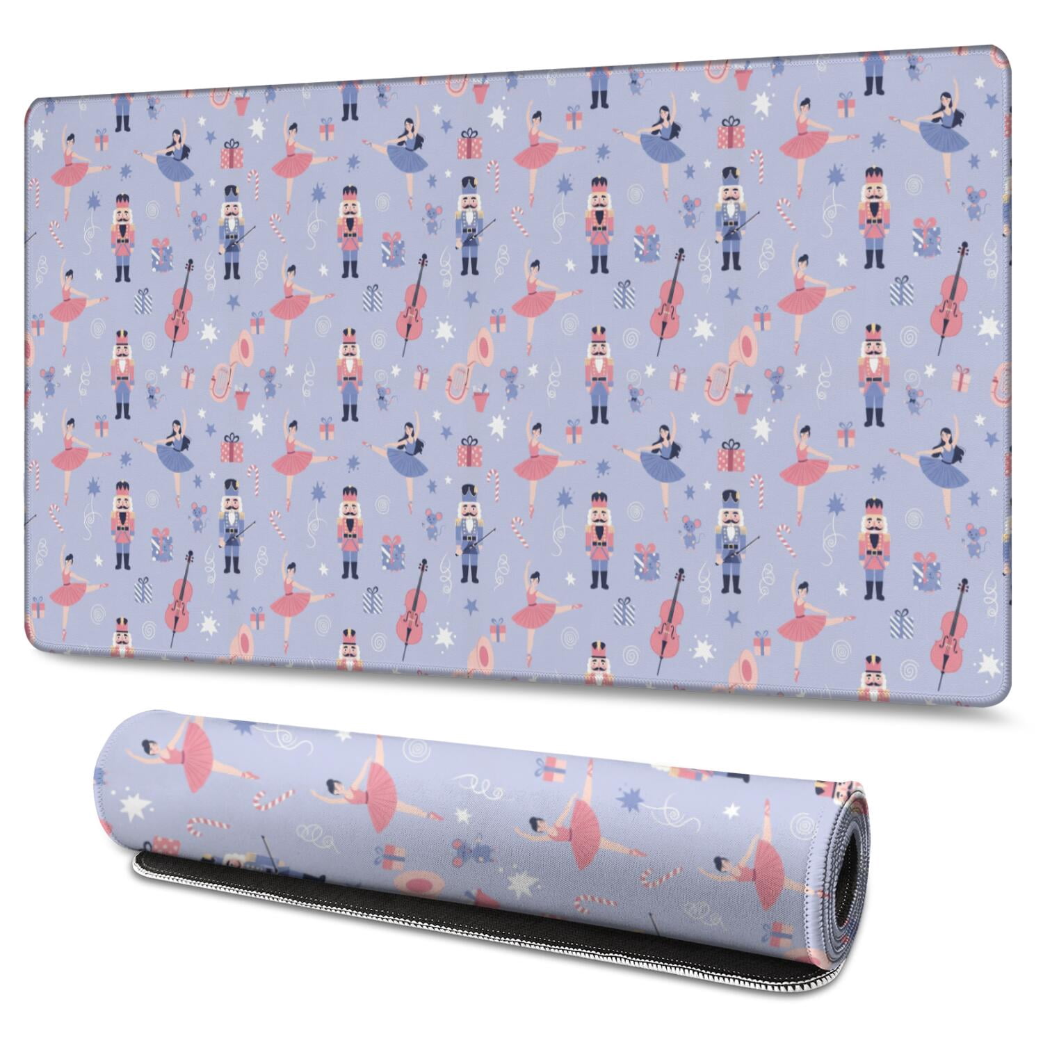 47.3x23.6 Inch Gaming Mouse Pad, Non-Slip Stitched Rubber Desk Mat for ...