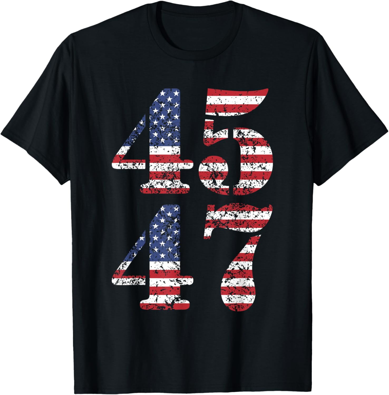 47-48 Number 47 Jersey 45th Anniversary 4th of July 1776 T-Shirt ...