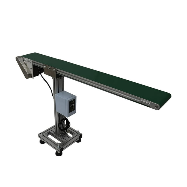 47"*5.9" Single Row Leg Small Conveyor Adjustable Speed PVC Belt ...