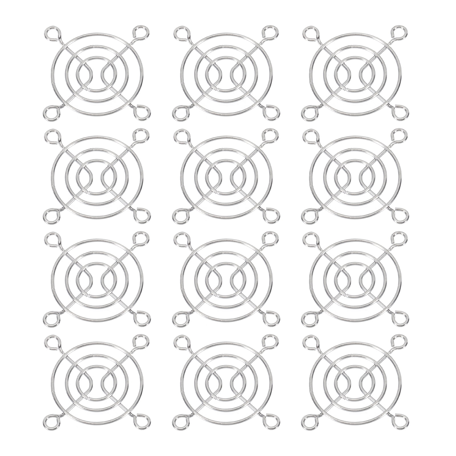 47.5mm Fan Finger Grill, 12 Pack Metal Grill Protector Guard Fan ...