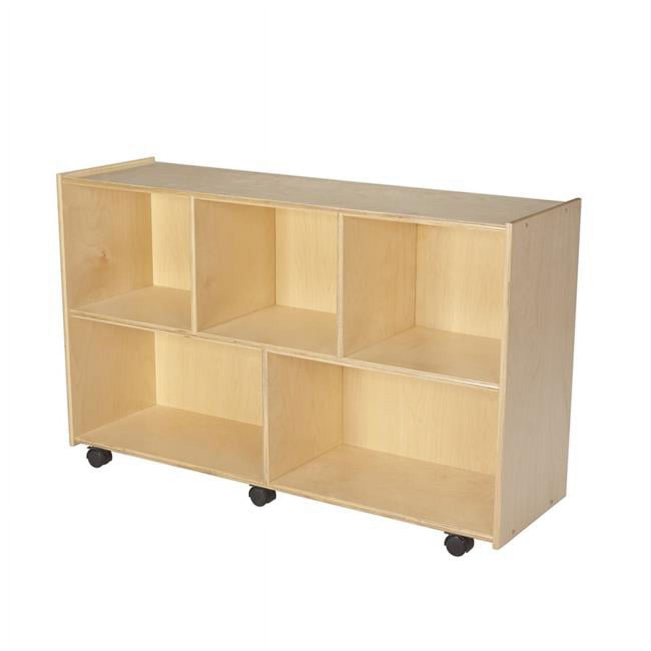 47.75 x 14.25 x 30 in. Mobile Compartment Storage Units with Locking ...