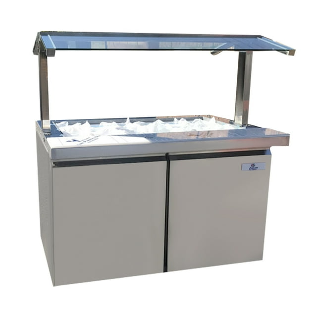Cooler Depot 47 in. Commercial Refrigerated Cold Table Buffet ...