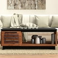 47" Contemporary Coffee Table | Scandinavian-Inspired Design for Home ...