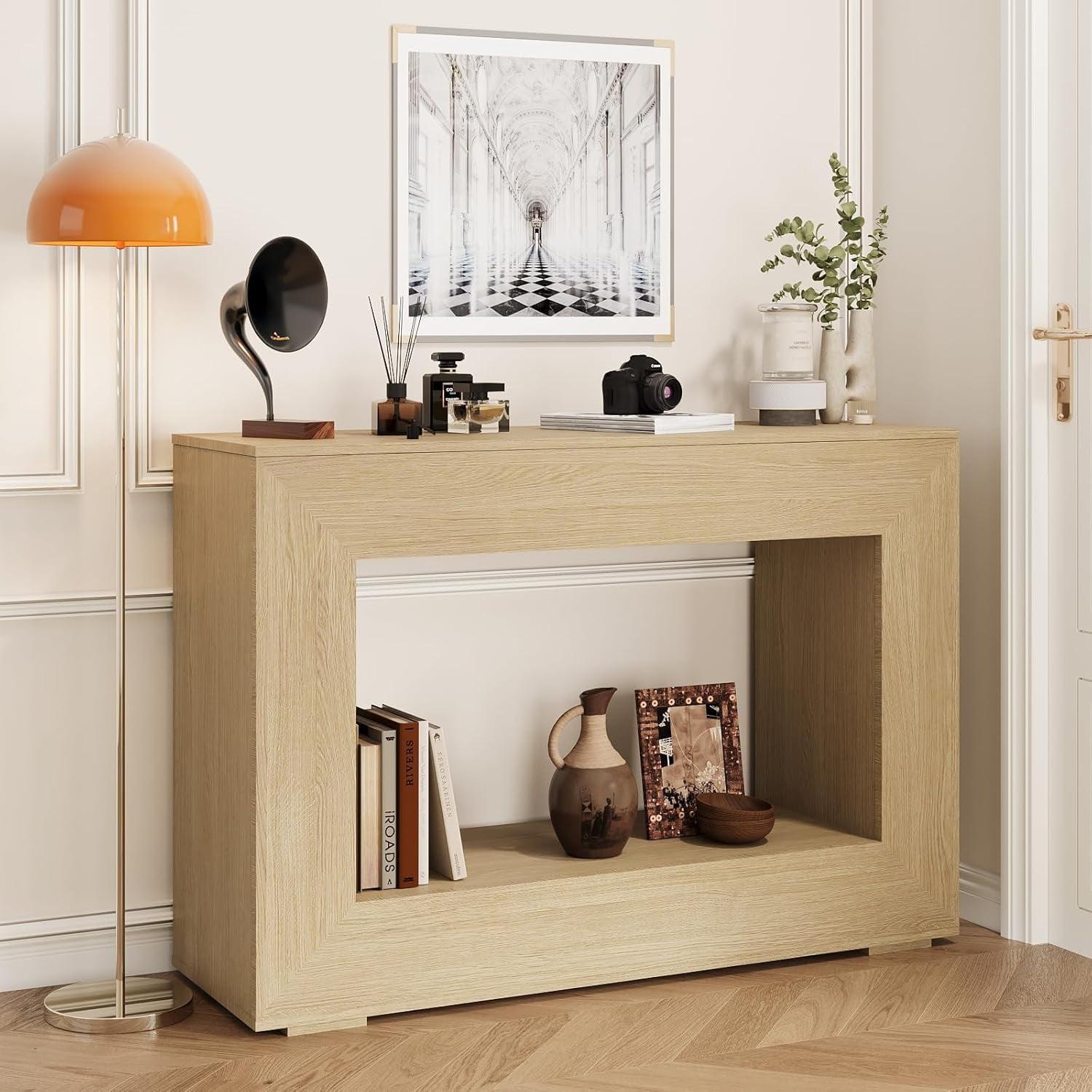 47" Farmhouse Console Table, Narrow Entryway Console Table, Sofa Tables ...