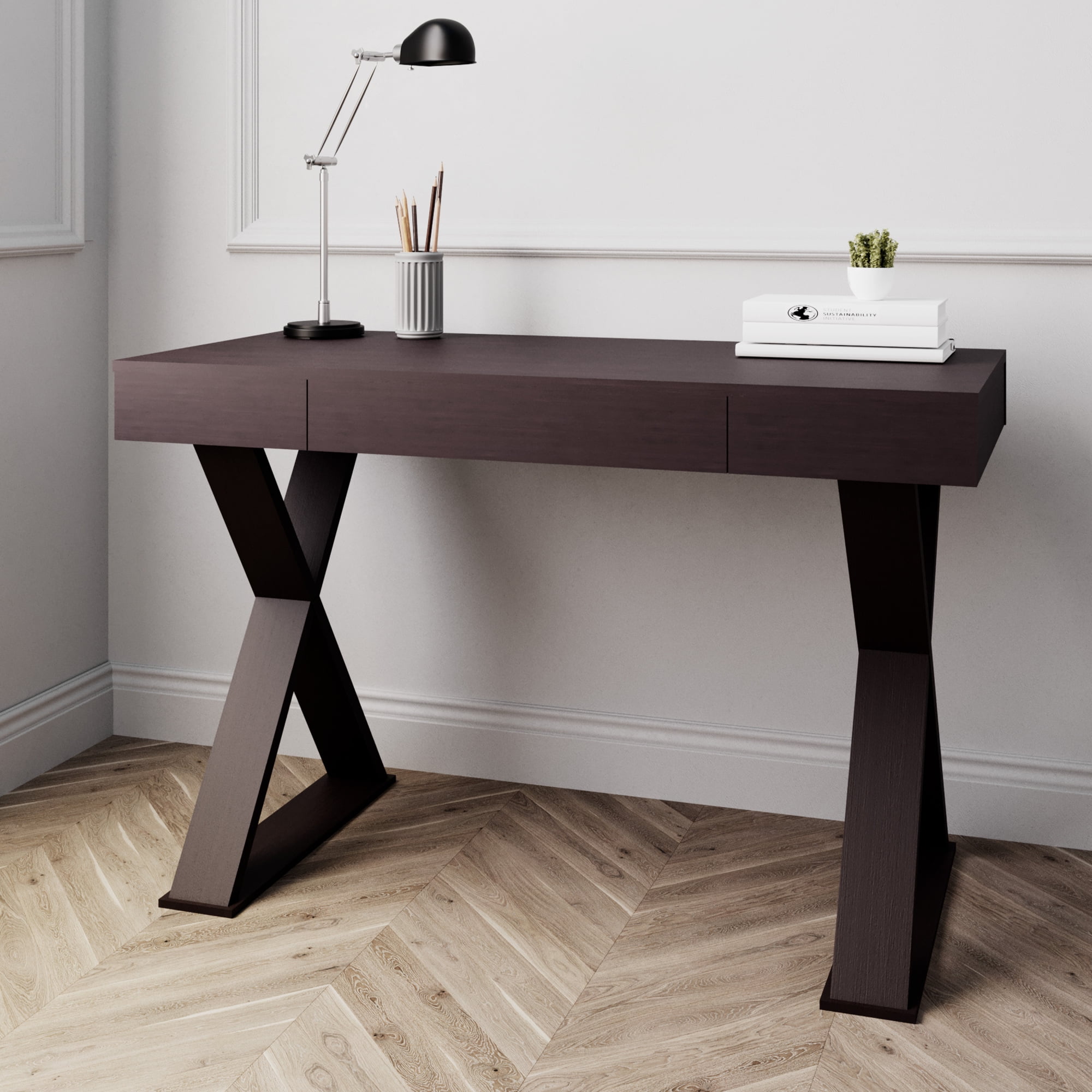 47 Inch Makeup Vanity Dressing Table or Home Office Computer Laptop ...