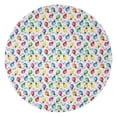 47 Inch Round Flannel Blanket for Adults & Kids, Soft, Cozy ...