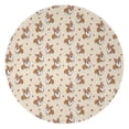 47 Inch Round Flannel Blanket for Adults & Kids, Soft, Cozy ...
