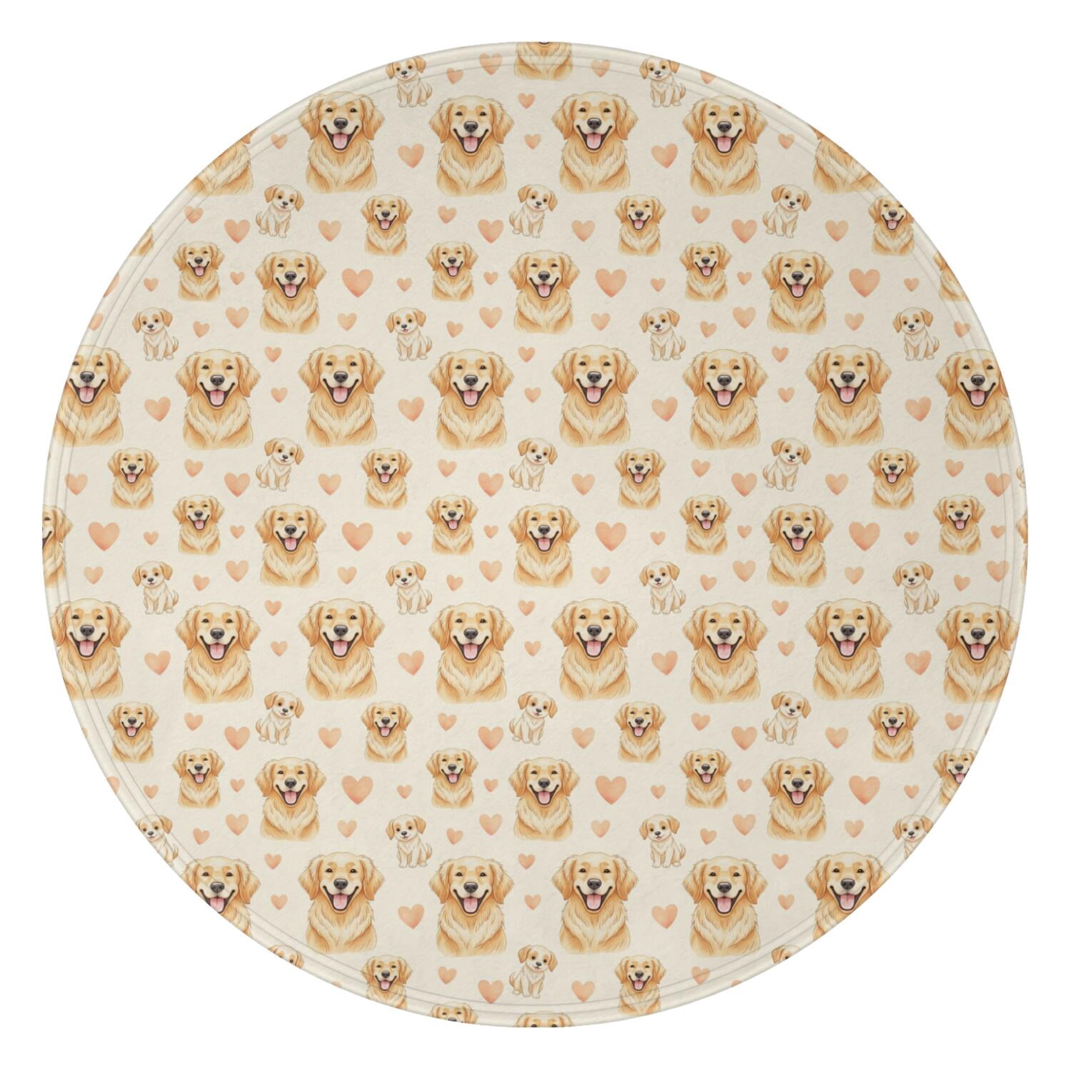 47 Inch Round Flannel Blanket for Adults & Kids, Soft, Cozy ...