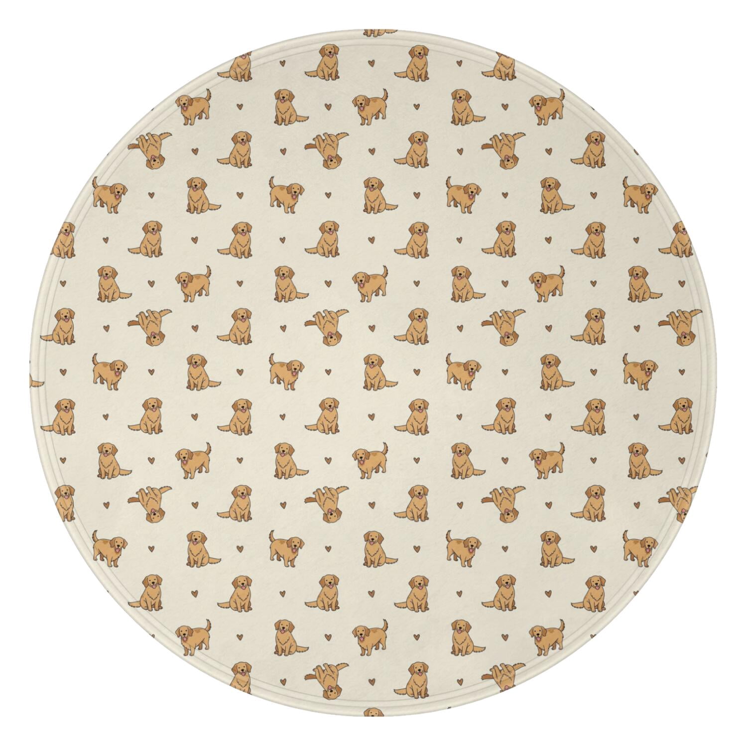 47 Inch Round Flannel Blanket for Adults & Kids, Soft, Cozy ...