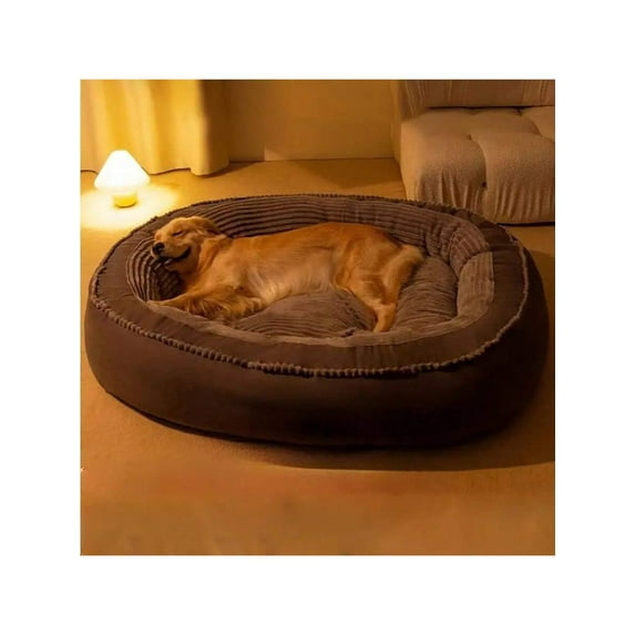 47-Inch/XXL Orthopedic Dog Bed, Foldable Pet Lounge Chair With ...