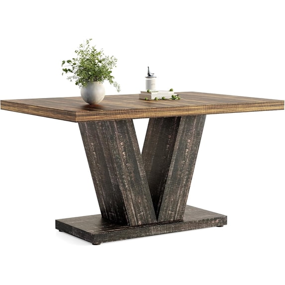 47 Inches Dining Table for 4, Modern Dining Room Tables, Rectangle ...