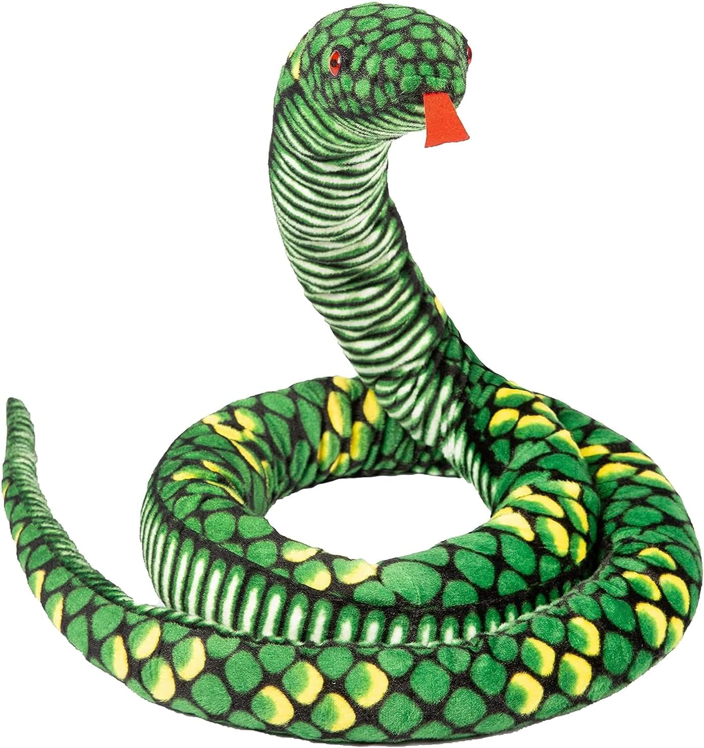 47" Large Snake Stuffed Animal Giant Simulation Snake Plush Toy ...