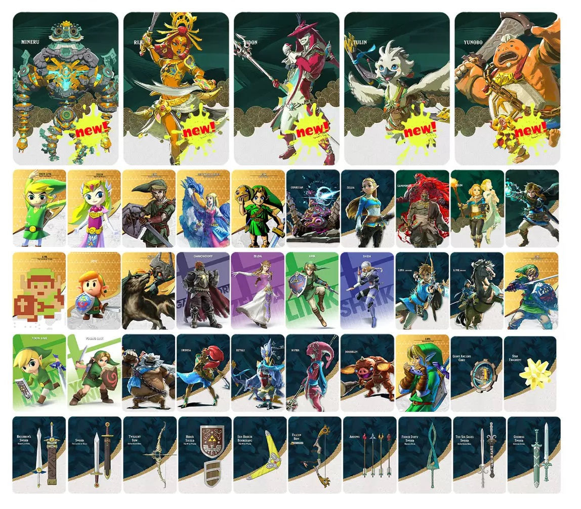 Zelda Amiibo Card