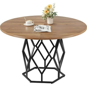 Montary Fashion Modern 59 inch Sintered Stone Collapsible Round Table ...