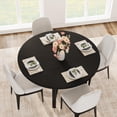 47" Round Dining Table for 4, Kitchen Dining Room Table with Sturdy ...