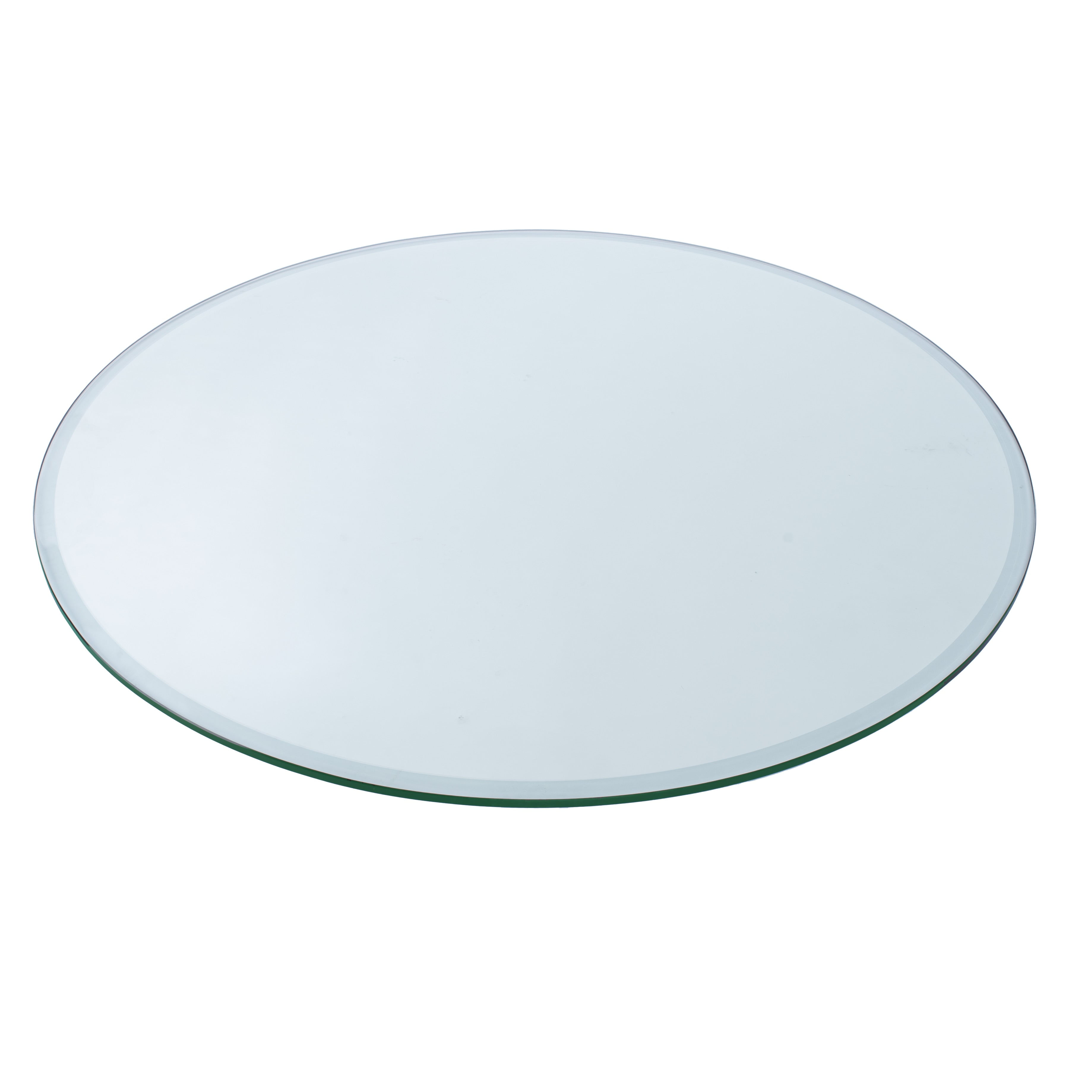 47" Round Tempered Glass Table Top By Spancraft Glass - Walmart.com