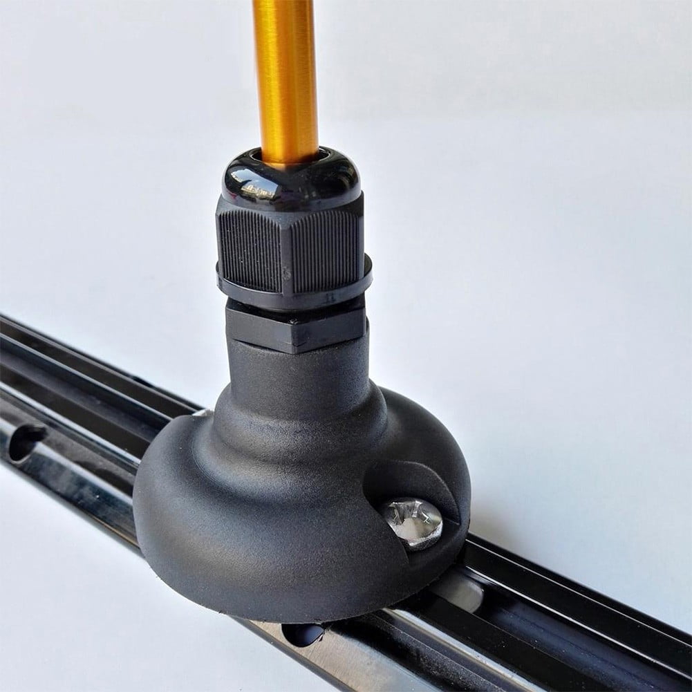 47\" Safety Flag Base Kit Rail Mount Marine Boat Canoe Kayak Diy ...