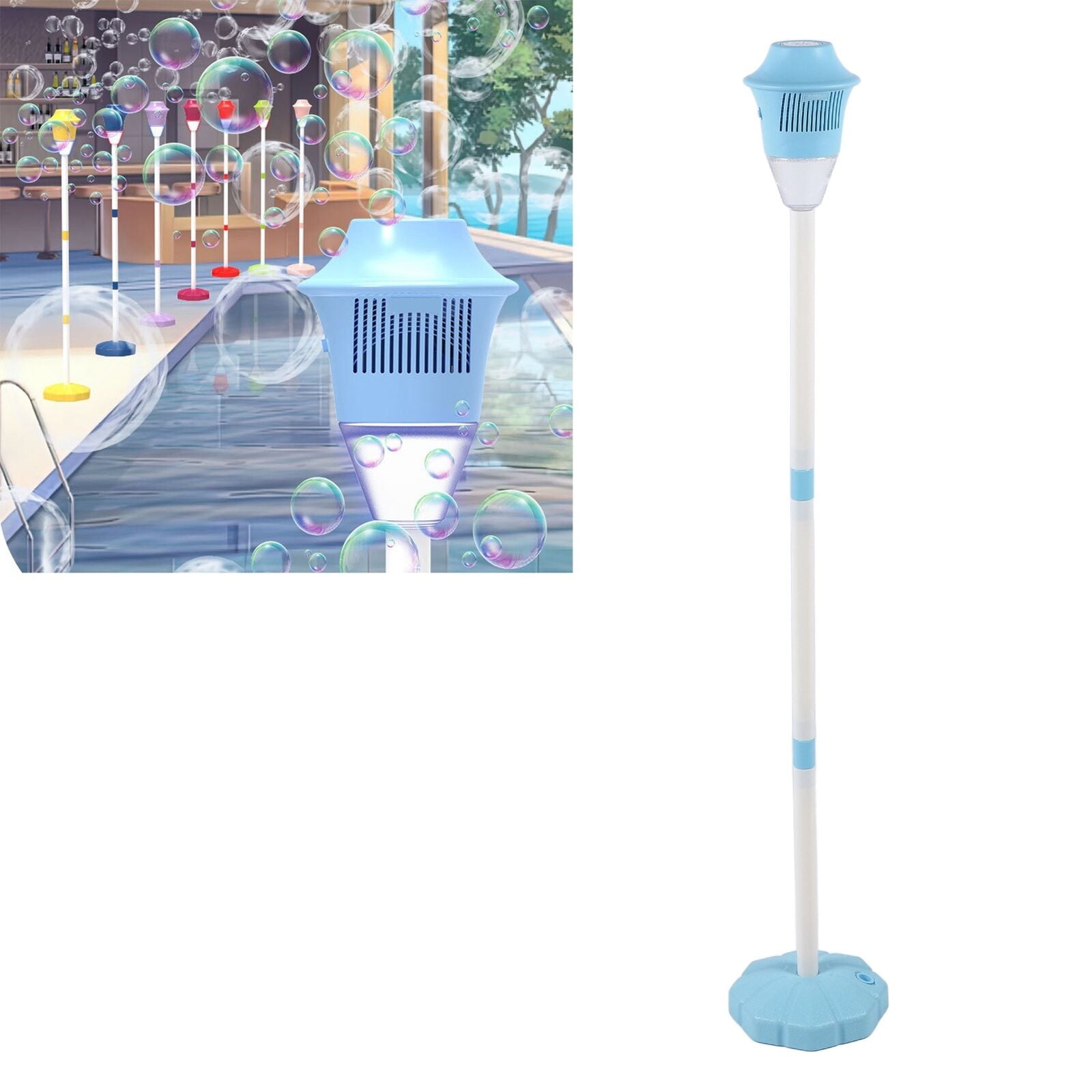 47" Street Light Bubble Machine, Automatic Bubbles Blower Maker for ...