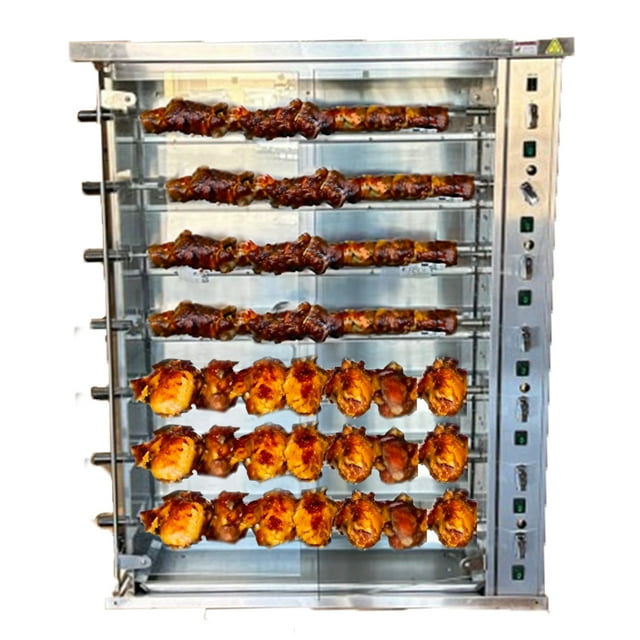 Commercial Rotisserie Oven 147000 BTU 35 Chickens Electric Rotisserie ...