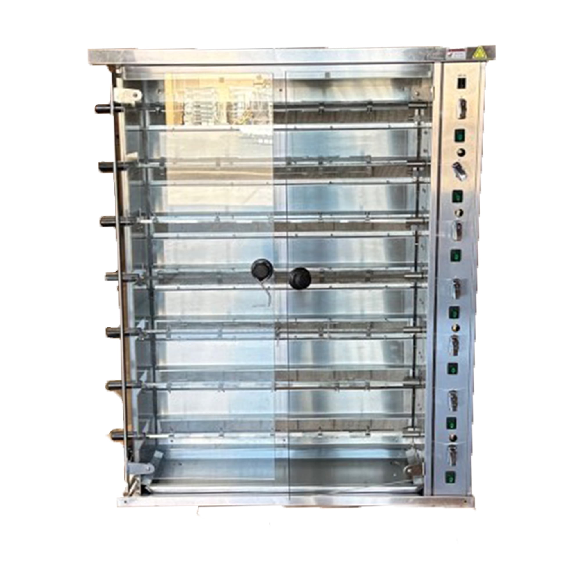 47 in. 35 Chicken Commercial Rotisserie Oven Machine, 147,000 BTU ...