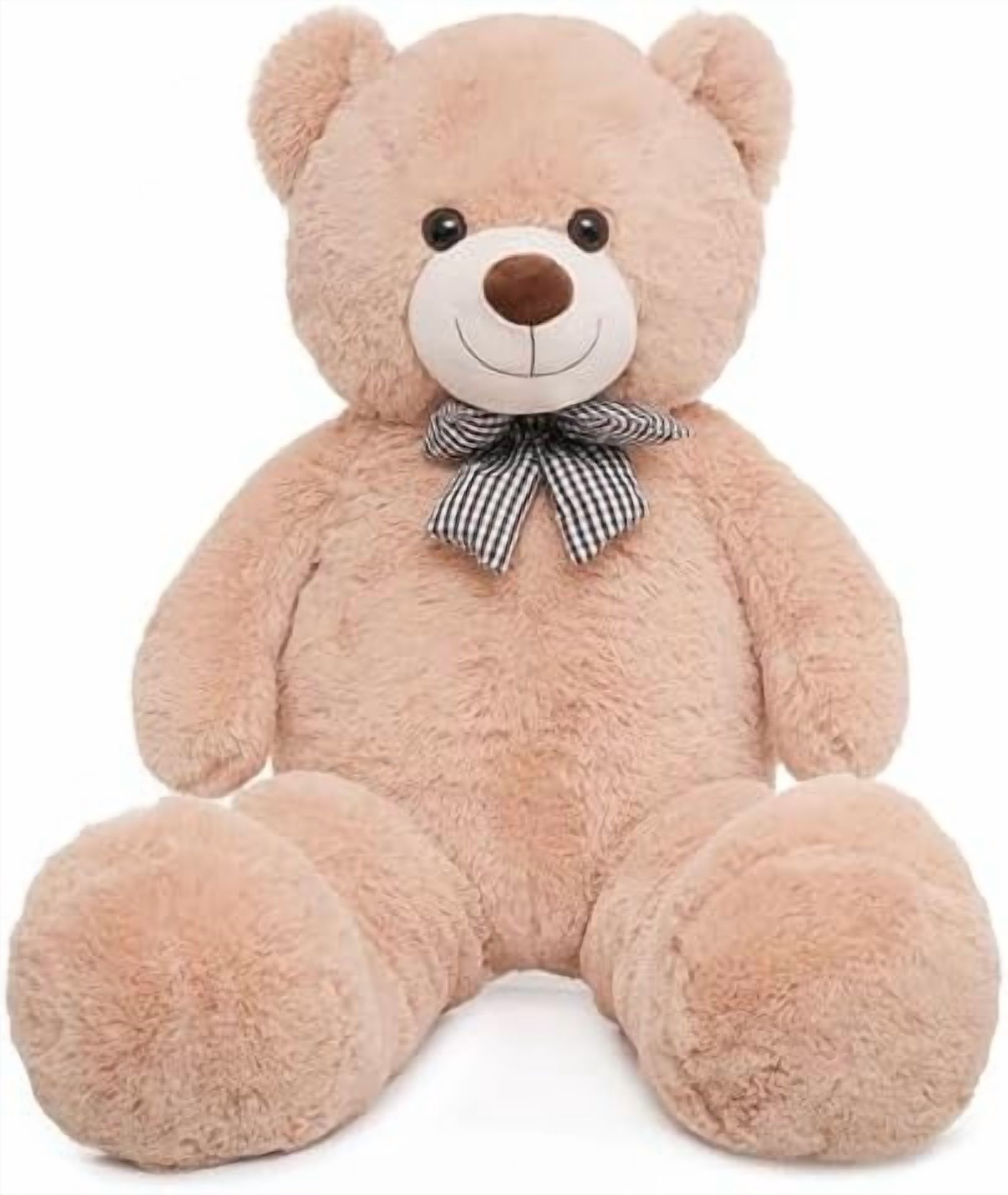 47 inch Big Giant Teddy Bear Stuffed Animals, Light Brown Soft Plush ...