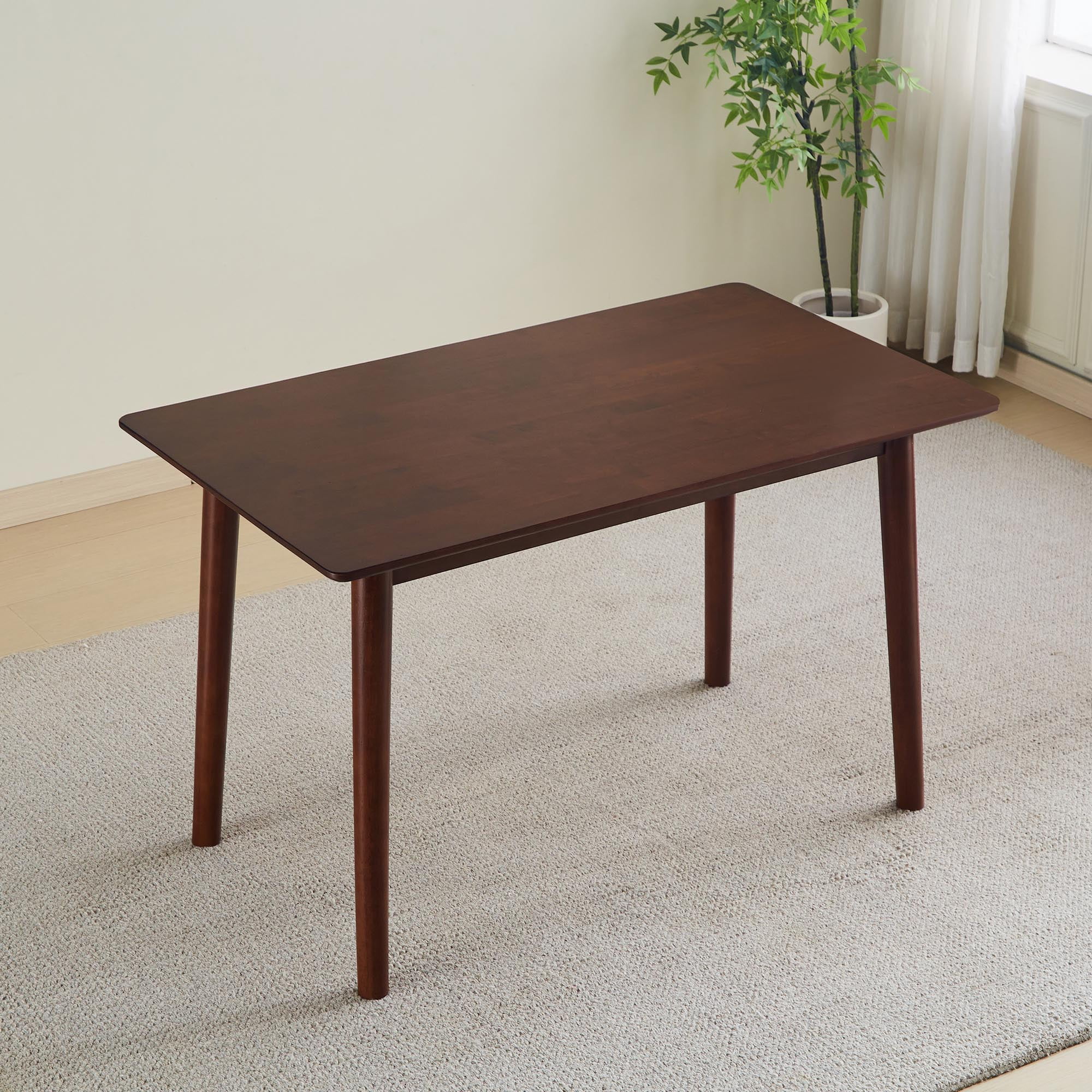 47-inch dining table solid wood kitchen table Dining table suitable for ...