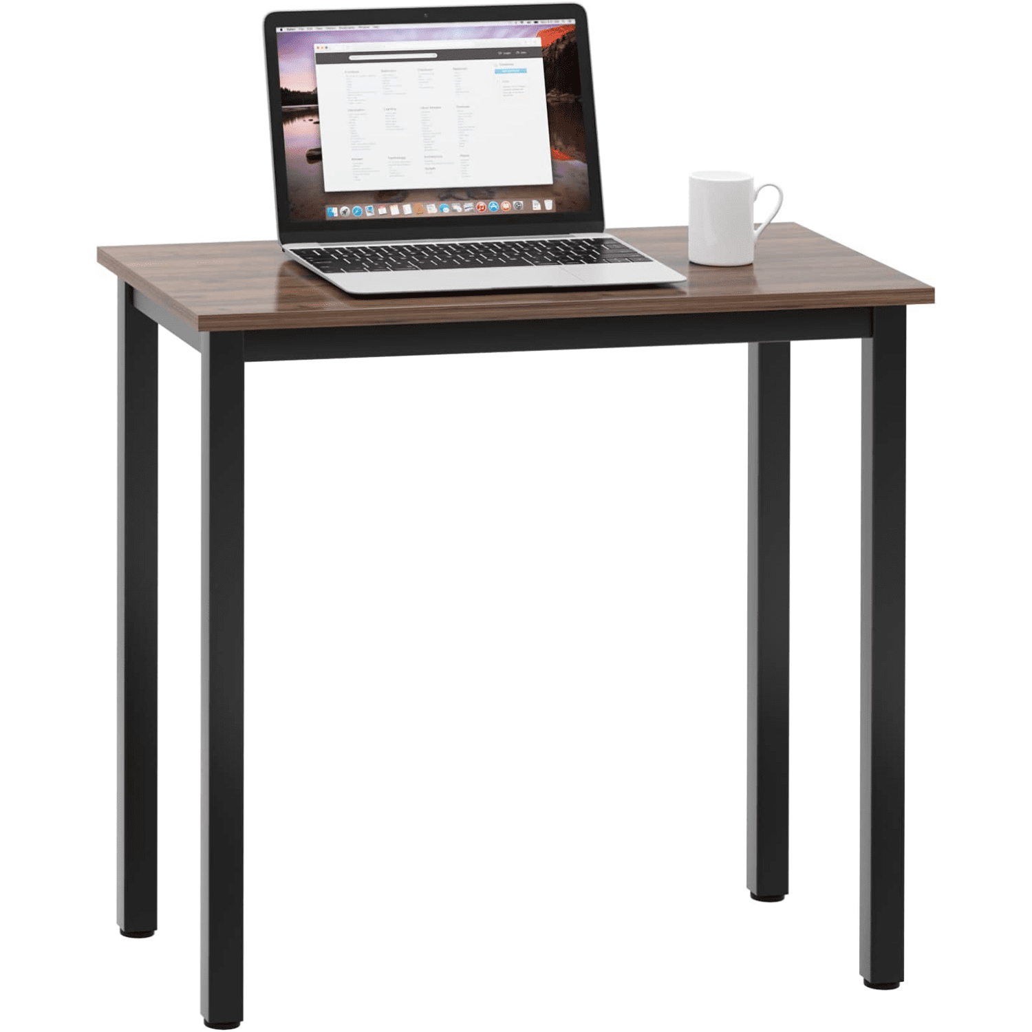 47 inches Medium Computer Desk Composite Wood Board Decent and Steady ...